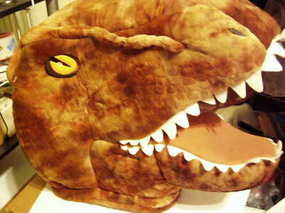 Adult Dan Dee Big Greeter Heads Maskimal Dinosaur Head Costume Mask ...