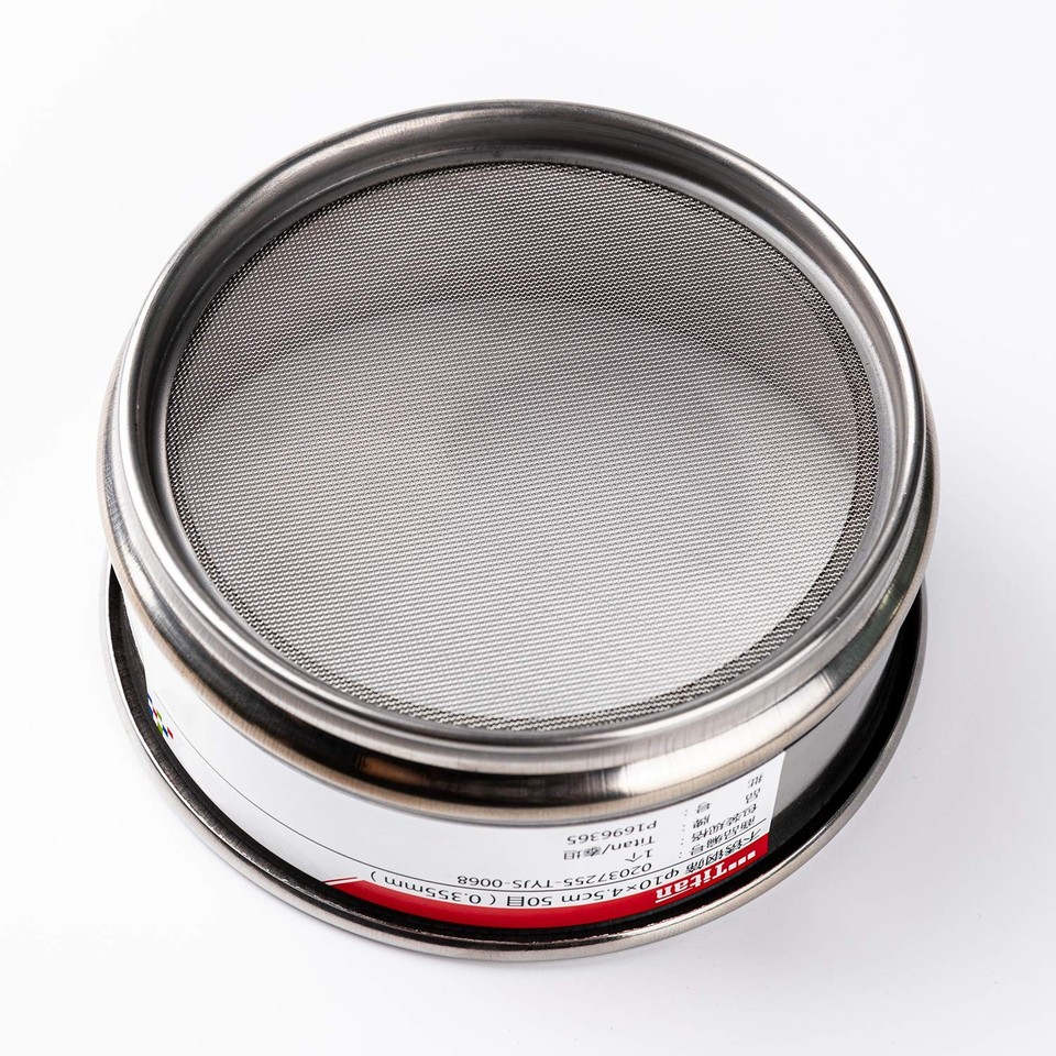φ10×4.5cm 5 Mesh 304 Stainless Lab Sieves Economy Test Sieve 304 ...