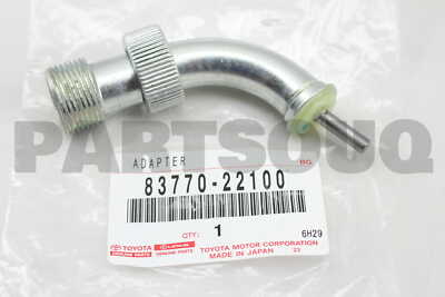 8377022100 Genuine Toyota ADAPTER ASSY, SPEEDOMETER CABLE 83770-22100 ...