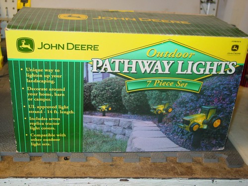 John Deere Pathway LIGHTS Farm Tractor 7 Piece Light Set 14 Feet NEW Vintage | eBay