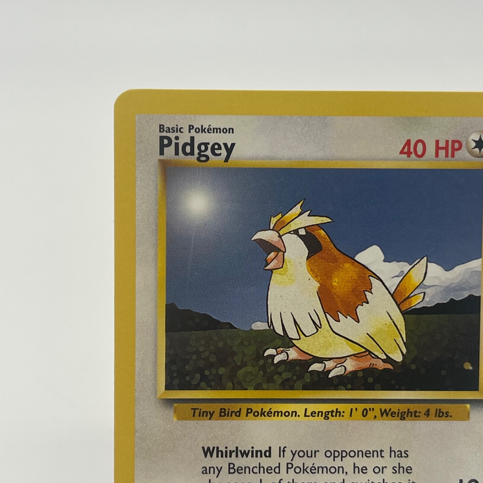 Pidgey 57/102 - Common 1999 English Base Set Pokemon Card - Near Mint ...