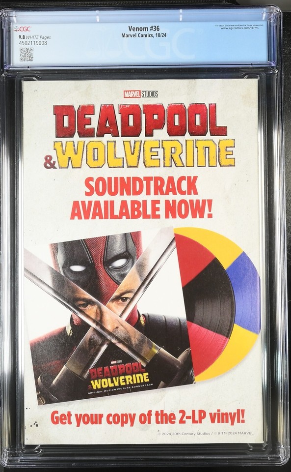 Venom 36 CGC 9.8 Amazing Spider-Man 129 1974 Punisher Homage Cover A ...