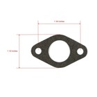 (10 Pack) Carburetor Mounting Gasket for Kohler 210223-S, 210223S ...