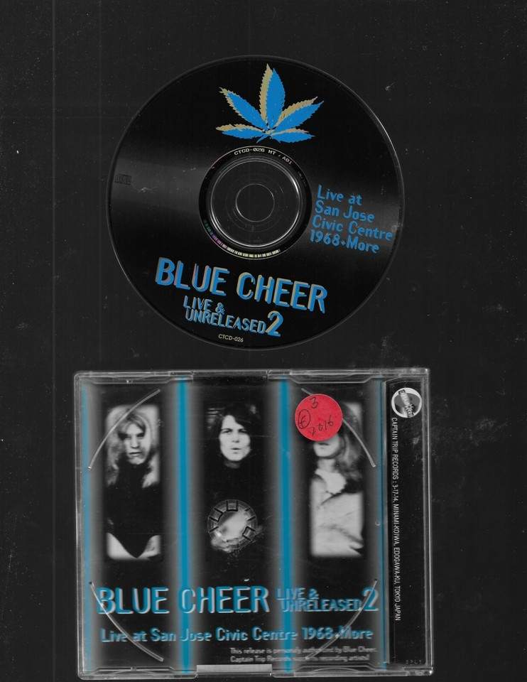 Blue Cheer Hello Tokyo CD Rare Live Japan with OBI FL | eBay