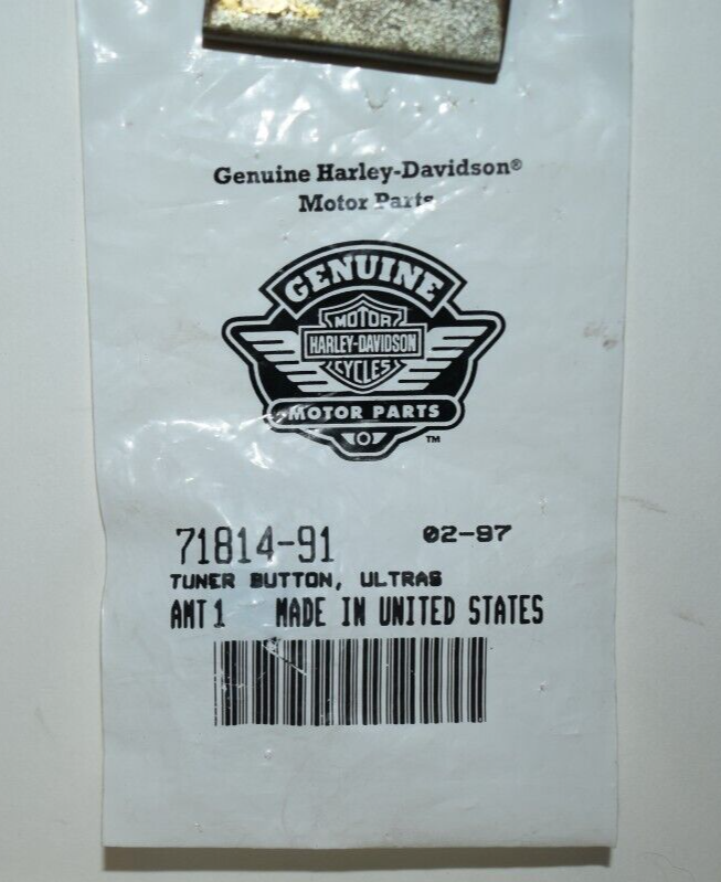 Harley Davidson Ultra Tuner Button Switch 91-95 FLHTCU P/N: 71814-91 H1 ...