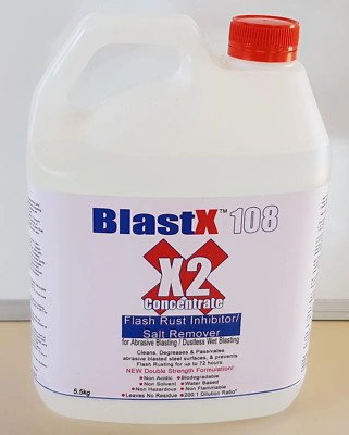 BlastX 108 X2 Double Strength Flash Rust Inhibitor/Preventer f/Dustless ...