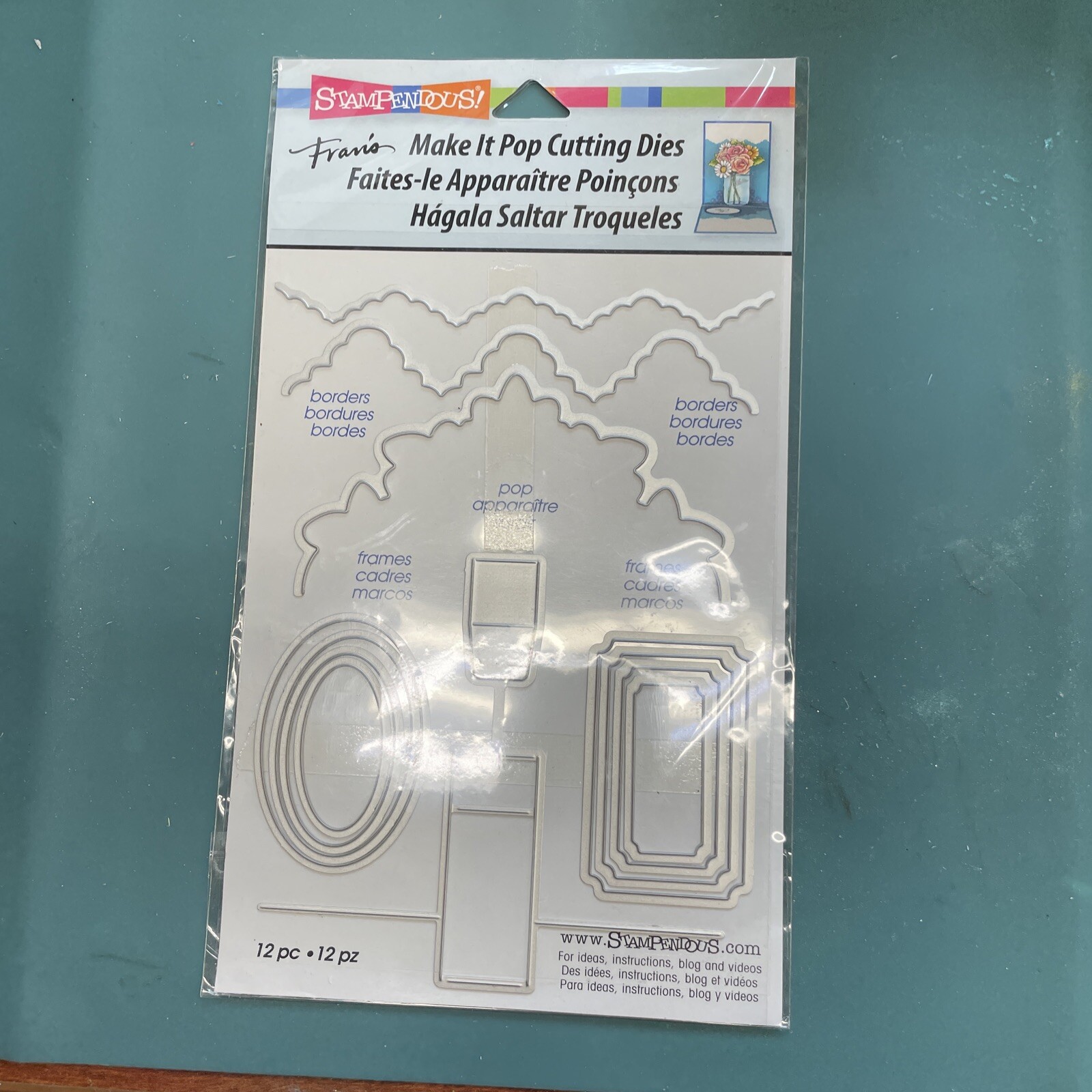 Fran's Make it Pop Cutting Die Set by Stampendous DCP1004 NEW! | eBay