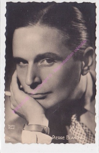RPPC STAR Pierre Blanchard Photo Studio Piaz Edt O.P.42 | eBay UK