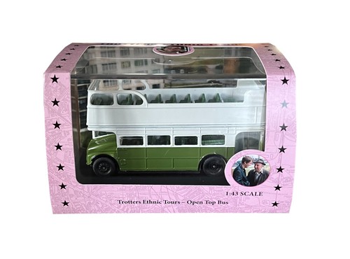 Only Fools and Horses Trotters Ethnic Tours Open Top Bus DIECAST 1:43 ...