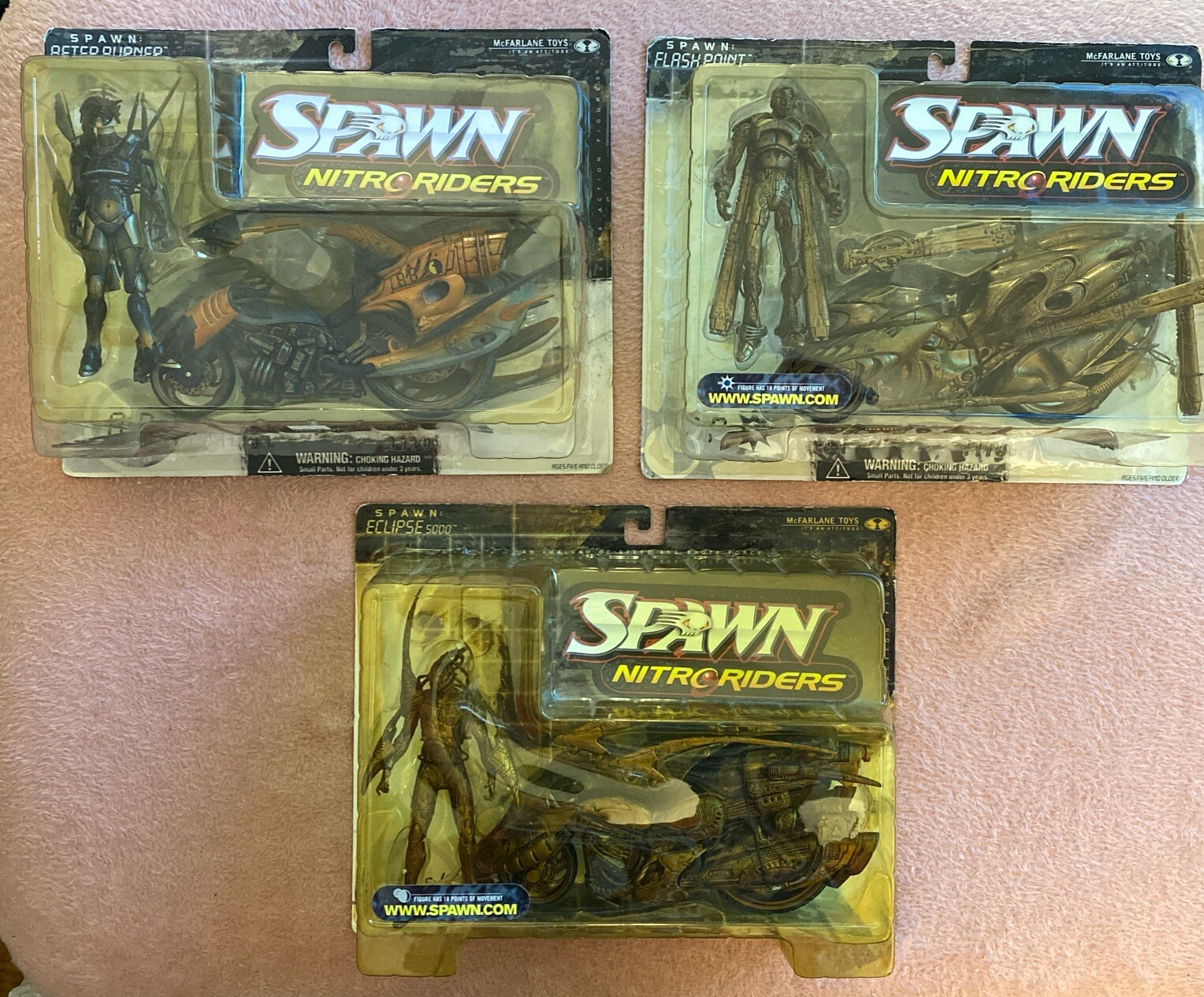 Spawn Nitro Riders Spawn Eclipse 5000 , Afterburner & Flashpoint - Series 16 | eBay