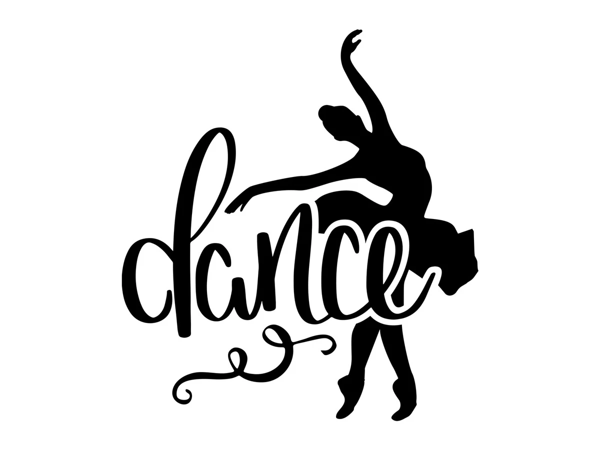 The Word Dance Clip Art