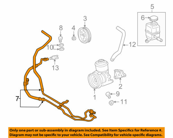 4441060510 Genuine Toyota Tube ASSY Pressure Feed 44410-60510 for sale ...