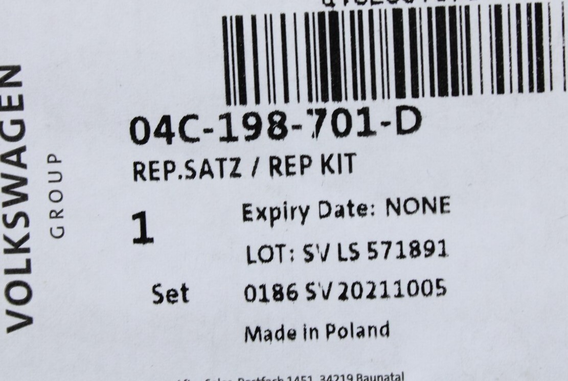 Genuine VW Skoda SEAT 1.0 TSI turbo actuator coupling rod repair kit ...