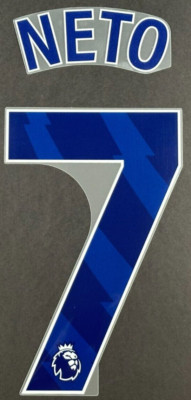 CHELSEA 2024 2025 NETO 7 OFFICIAL AVERY DENNISON BLUE PLAYER SIZE NAME ...