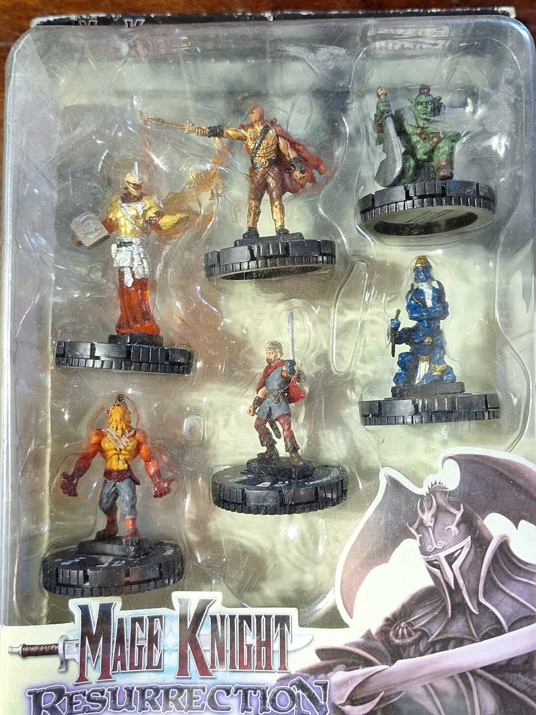Mage Knight Resurrection Epic Campaign 6 Figure Starter Set Heroclix ...