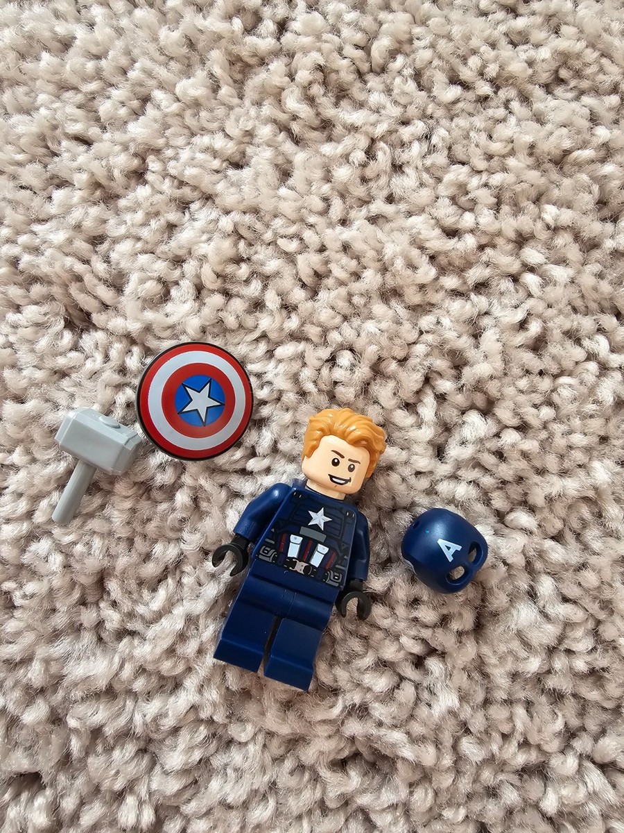 Lego Captain America Endgame Minifigure LEGO Marvel 76292 Captain