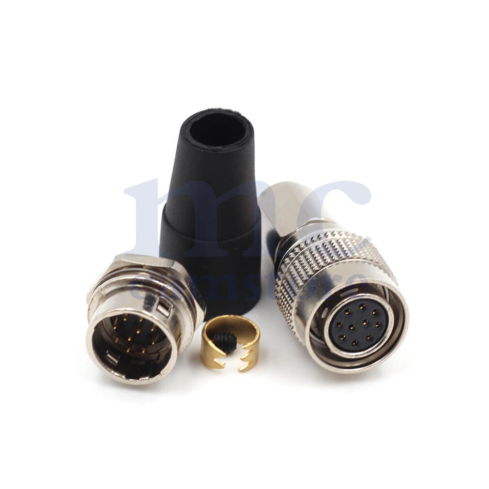 Hirose 10 pin Female HR10A-10P-10S/HR10A-10R-10P plug (female) and ...