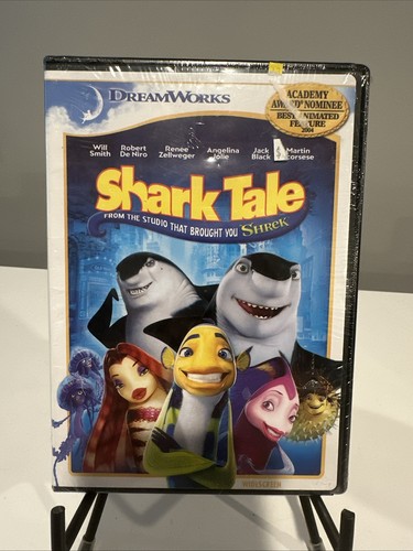 Shark Tale (2005, DVD) Widescreen Will Smith Dreamworks New Sealed Fast ...