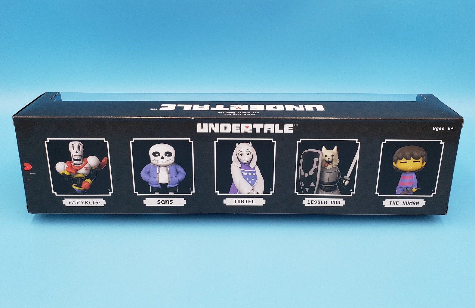 Undertale Little Buddies Series 1 Figure Set Nib Sans Papyrus Lesser