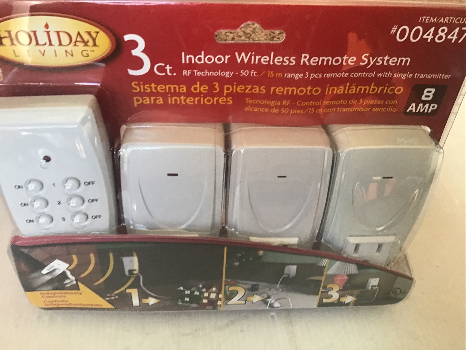 Westinghouse T28068 2 Outlet Indoor Wireless Remote Control Switch Plug ...