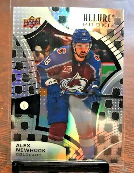 2021-2022 Upper Deck Allure NHL Shield 2005 #119 Alex Newhook Rookie ...