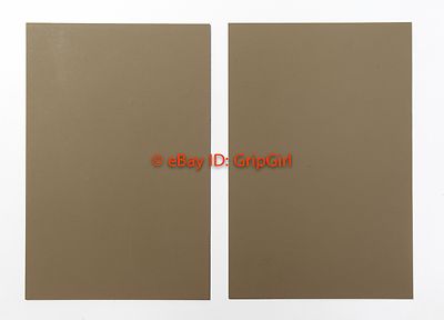 2x Sheets 8x12" Flat Dark Earth FDE Fall .08 Kydex DIY Gun Holster ...