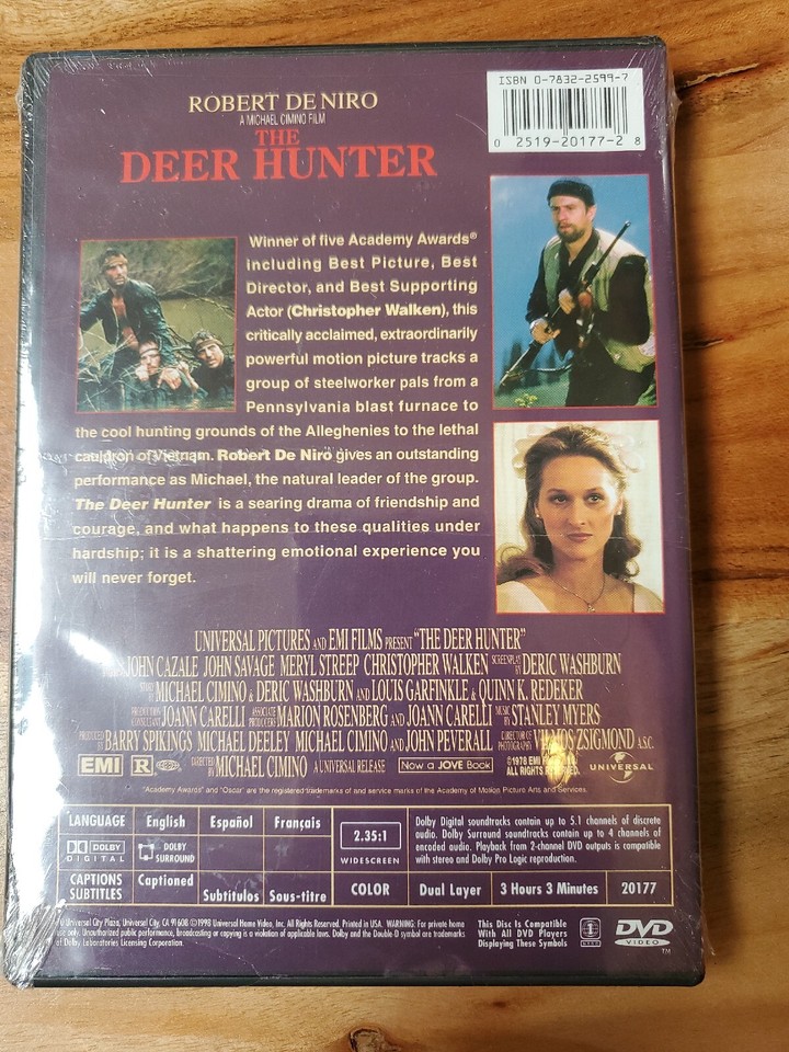 The Deer Hunter (DVD, 1998, Limited Edition Packaging Widescreen ...
