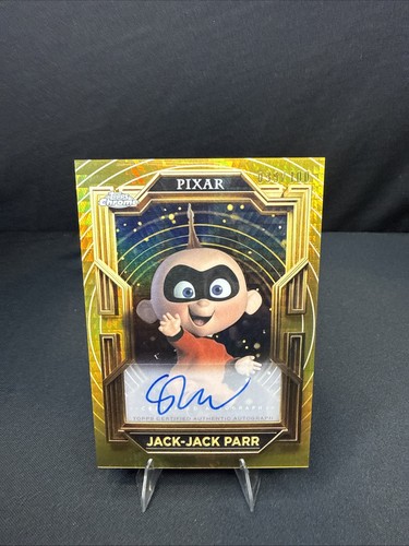 Topps Pixar 2025 Jack-Jack Parr Gilded Gold Auto /100 Incredibles | eBay