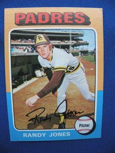 1975 Topps Baseball Randy Jones San Diego Padres #248 | eBay