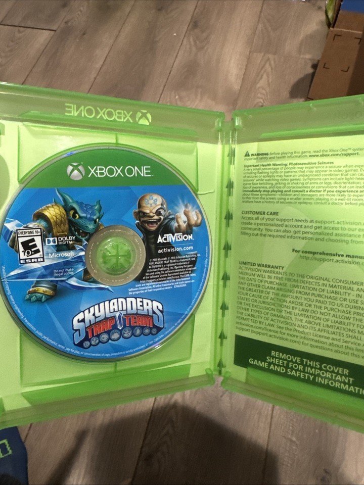Skylanders Trap Team Xbox One Game Disc with Case, 2014 | eBay