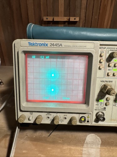 Vintage TEKTRONIX 2445A Analog Oscilloscope Tested See Desc | eBay