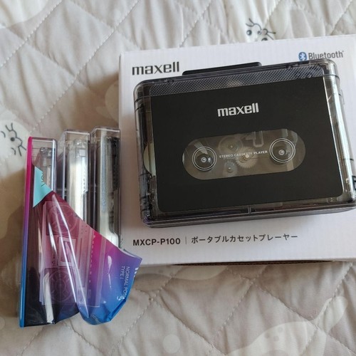 Used maxell MXCP P100 portable cassette player with scratches | eBay