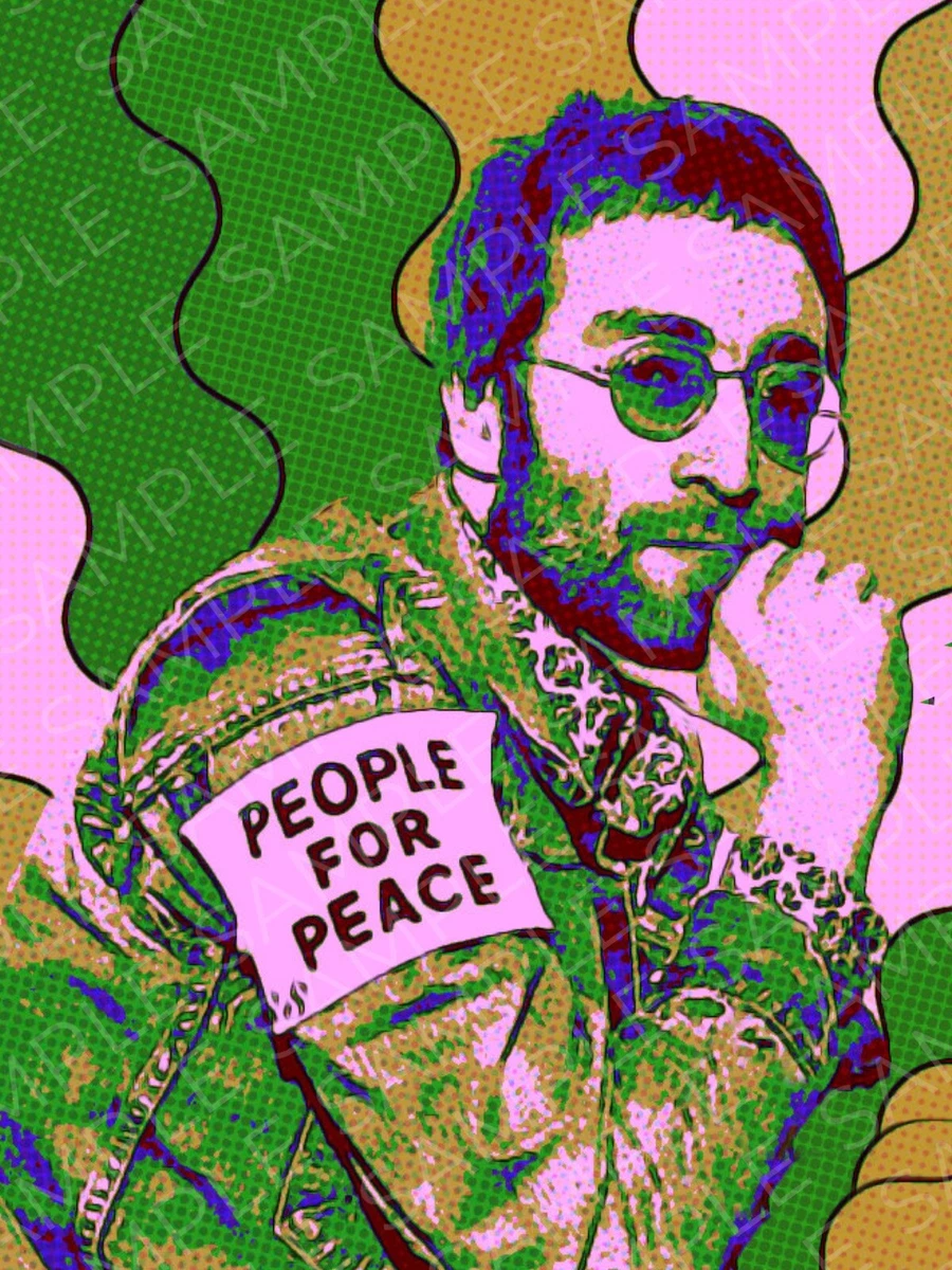John Lennon Imagine Peace Poster