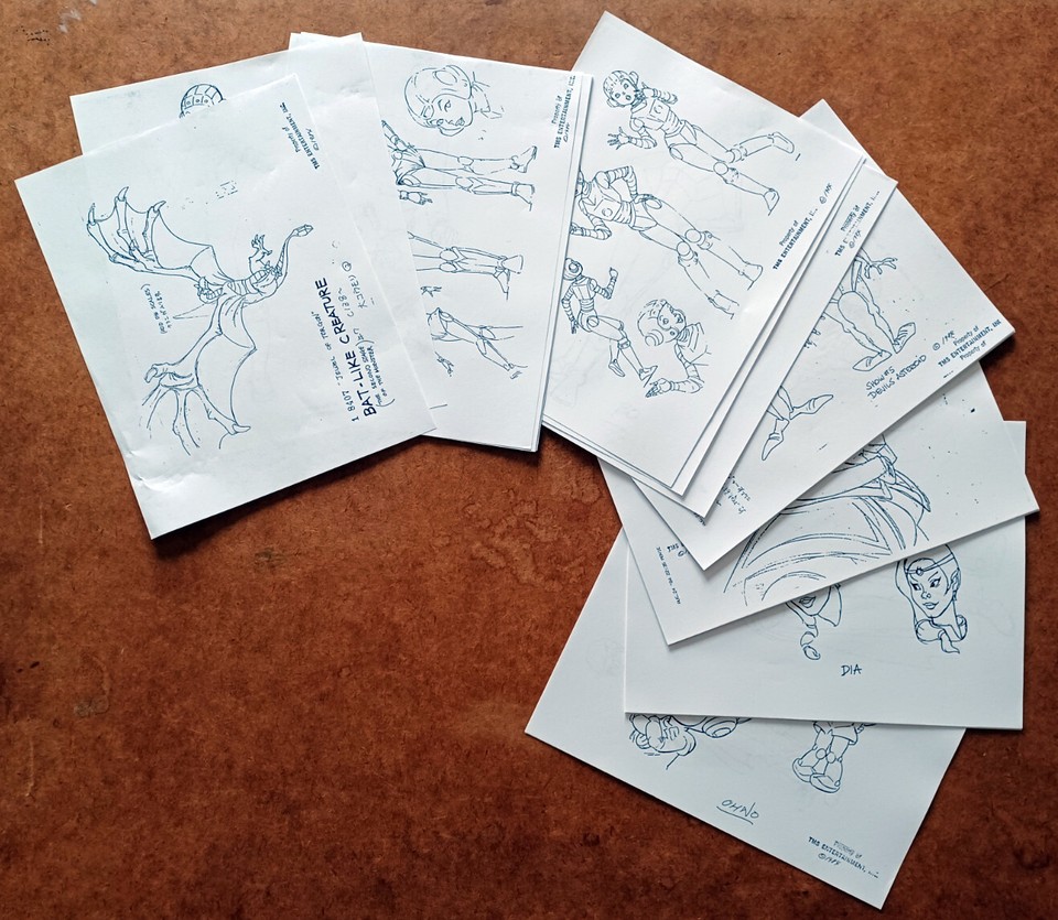 MIGHTY ORBOTS CHARACTER MODELS Animation Model Sheets; 47 pages | eBay