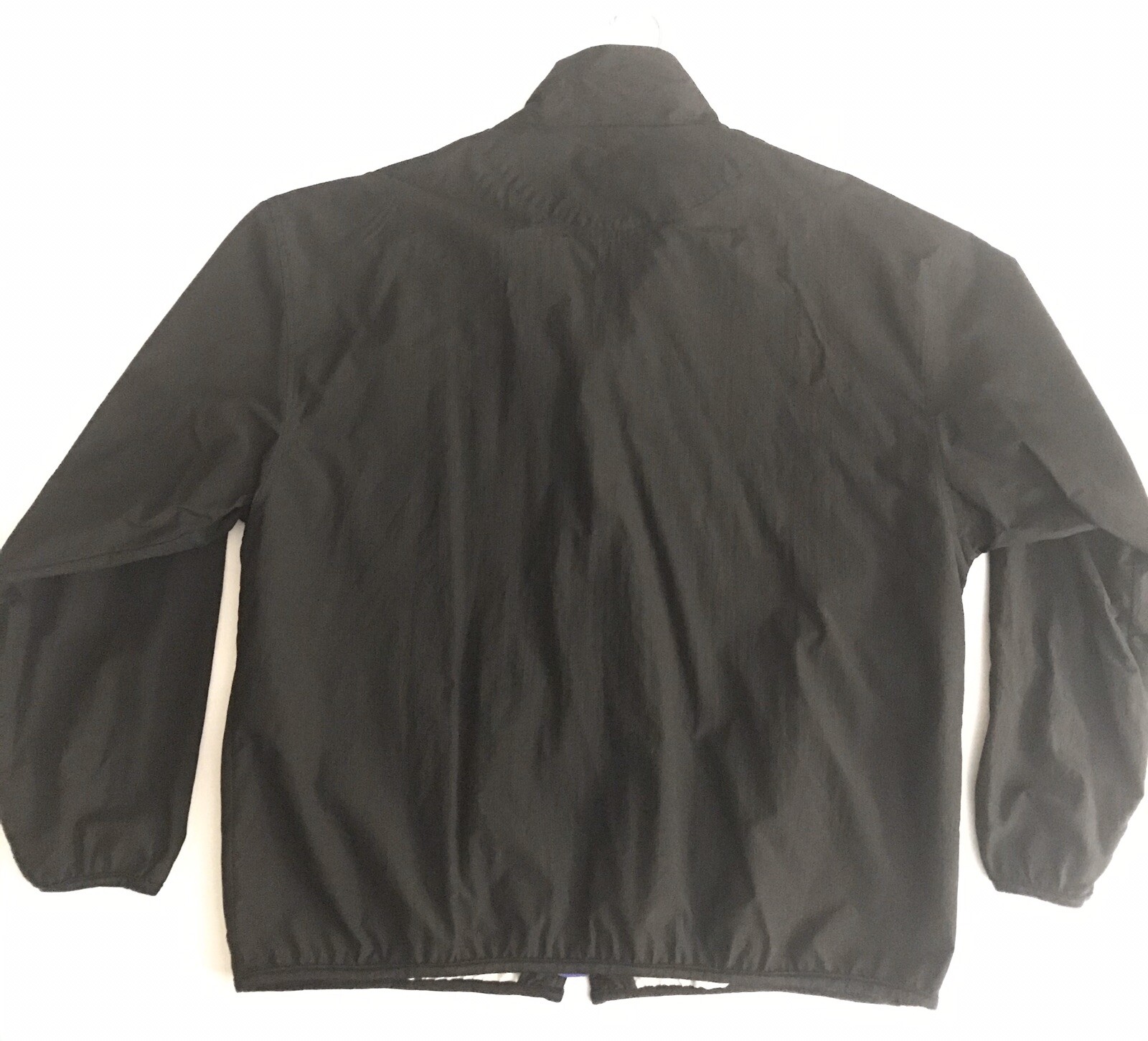 Vintage Men’s Jacket EBTEK By Eddie Bauer Blue Black Windbreaker ...