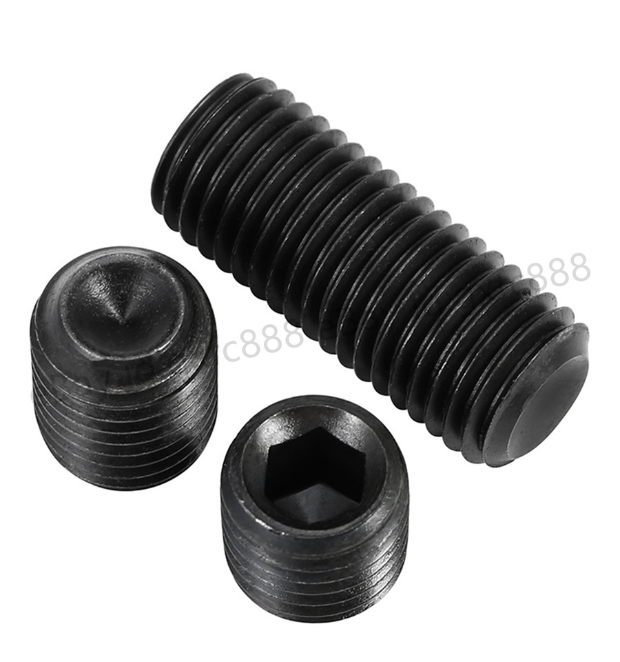 M3-M12 Hex Hexagon Socket Allen Head Cup Point Set Screw Grub Bolt ...