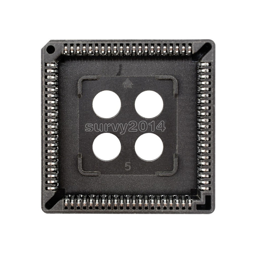 2 PCS PLCC IC Socket DIP 84 PINS PLCC-84 NEW | eBay