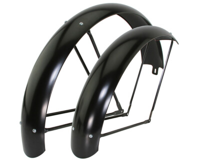 Black FAT Fender Set for 26" x 4.0 Wheel/Tire Cruiser Bikes | eBay