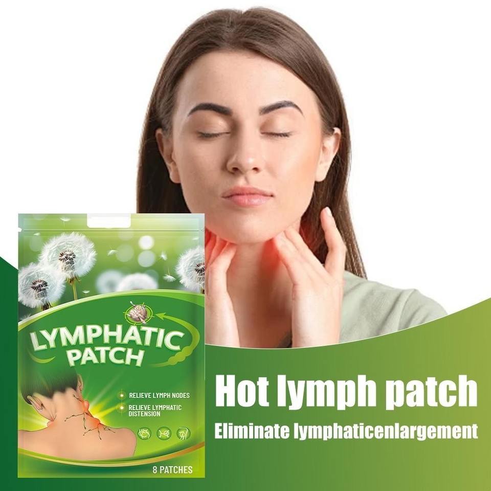Lymphatic Detox Patch - For Swollen Lymph Glands, Lymph, Parametrial ...