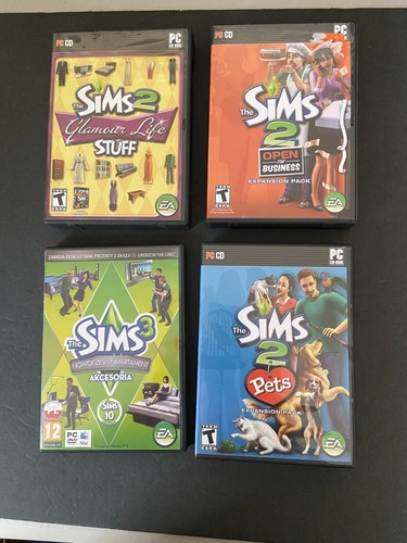 Lot of 4 The Sims PC Games | eBay