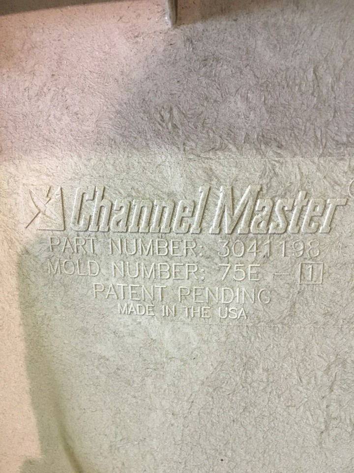 USED CHANNEL MASTER SATELLITE DISH BI DIRECTIONAL TRANSPONDER WITH ...