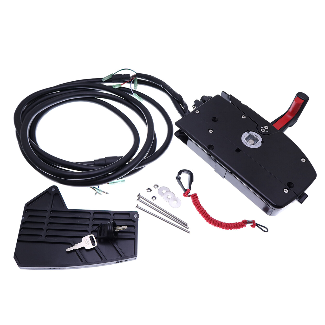 Boat Outboard Remote Control Box for Quicksilver Mercury 8Pin Right ...
