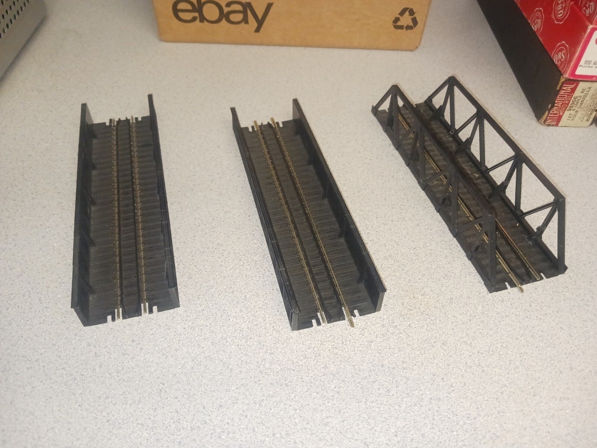 Ho Scale Double Track Bridge HO SCALE 36 Inch (261 Feet) ARCHED TRUSS
