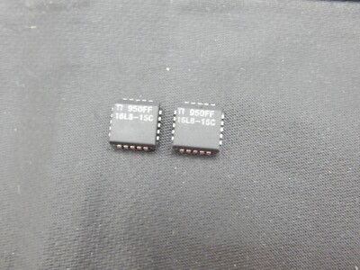 TEXAS INSTRUMENTS TIBPAL16L8-15CFN IC PLD 15NS 20PLCC - LOT OF 2 IC'S ...