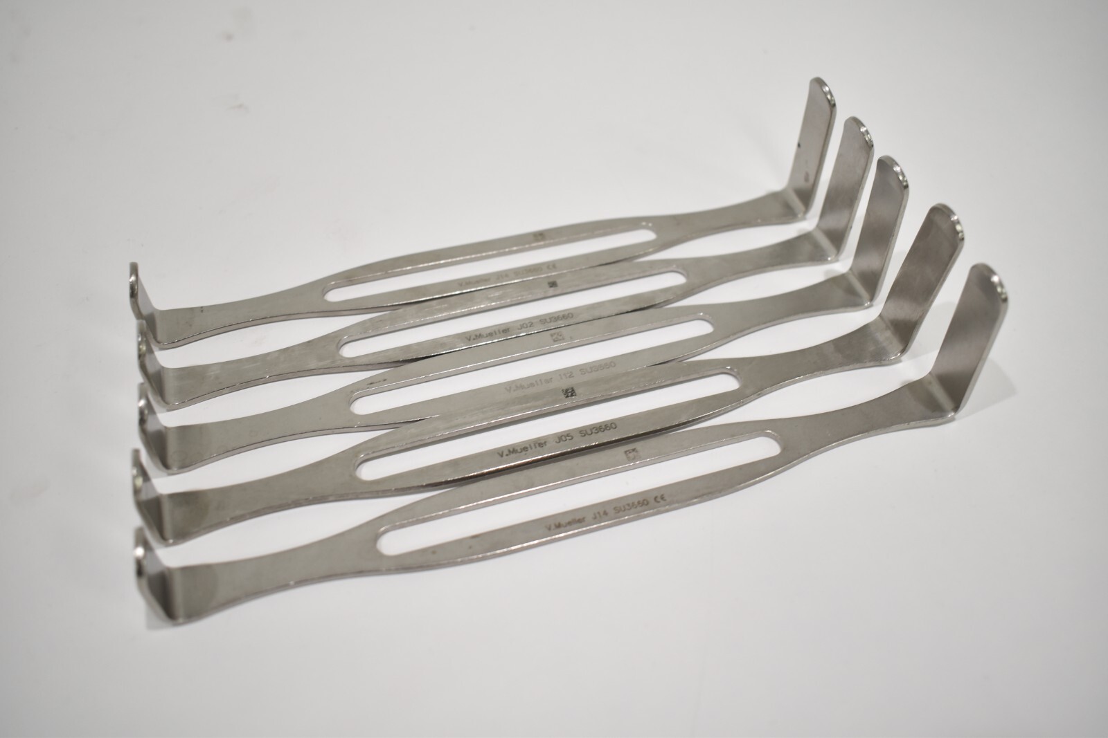 V. Mueller SU3660 Double Ended Retractor Set of 5 Surgical Medical ...