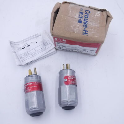 2 Pack Eaton Crouse-Hinds ENP5151 Explosion Proof Plugs 15A 125V | eBay