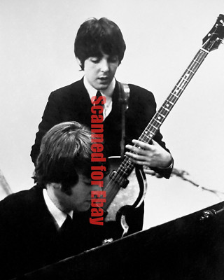 THE BEATLES Lennon McCartney Studio 8x10 Photo From Negative FREE ...