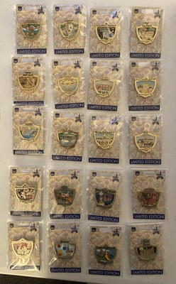 Walt Disney World 50th Anniversary Attraction Crest Complete 20Pin Set ...