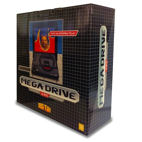 Sega Mega Drive 2017 Tectoy Brazilian genesis original console ...