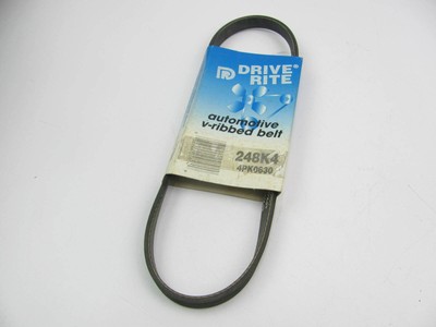 Drive-rite 248K4 Serpentine Belt - 0.56" X 25.00" - 4 Ribs | eBay